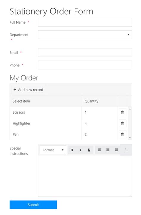how to create excel and pdf documents from plumsail web forms in power automate microsoft flow