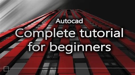 Autocad Complete Tutorial For Beginners Full Tutorial 1h40m YouTube