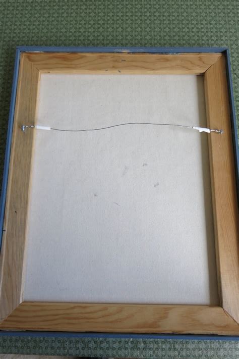 Projekt DIY How To Easily Frame A Stretched Canvas Painting Or An