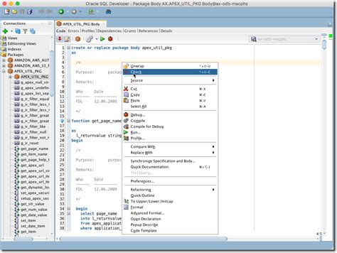 db codecop for sql developer pl sql and sql coding guidelines