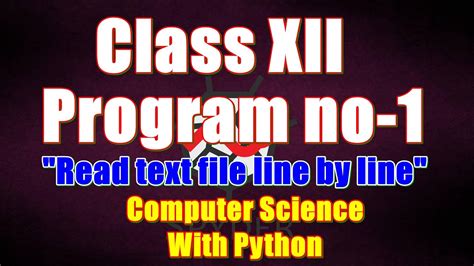 python program read text file line by line and separated by easy step to learn da khasi youtube