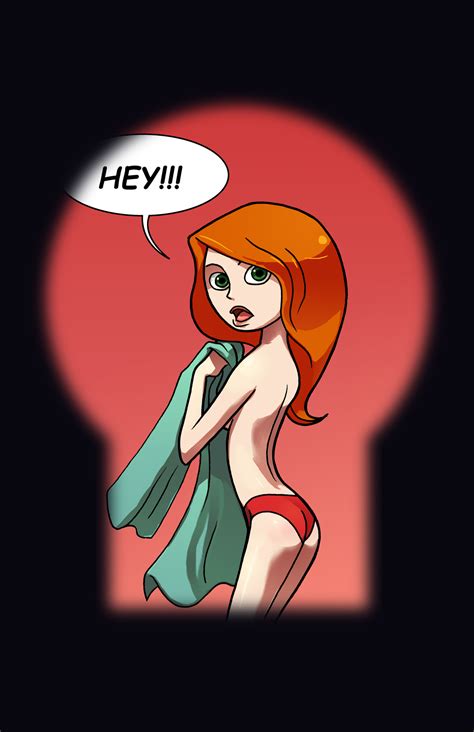Rule 34 Covering Disney Female Female Only Human Keyhole Kim Possible Kimberly Ann Possible