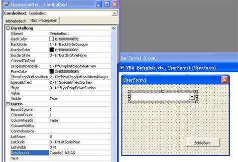 How To Set Up Cascading Combo Boxes On An Excel Vba