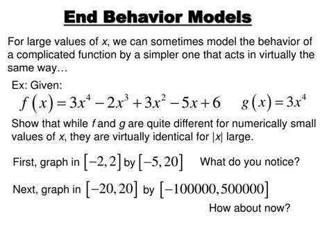 ppt end behavior models powerpoint presentation id 2460871