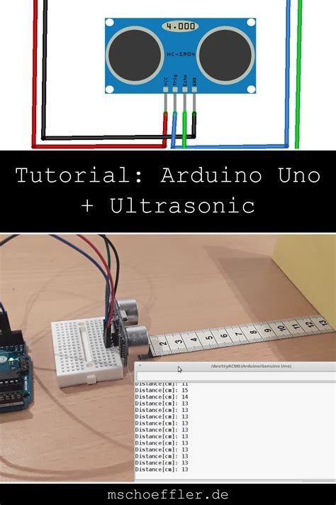 How To Use The Ultrasonic Sensor Actuator HC SR04 With The Arduino