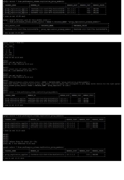 MySQL MGR集群单主模式的自动化搭建和自动化故障修复 MSSQL123 博客园 pdf 墨天轮文档