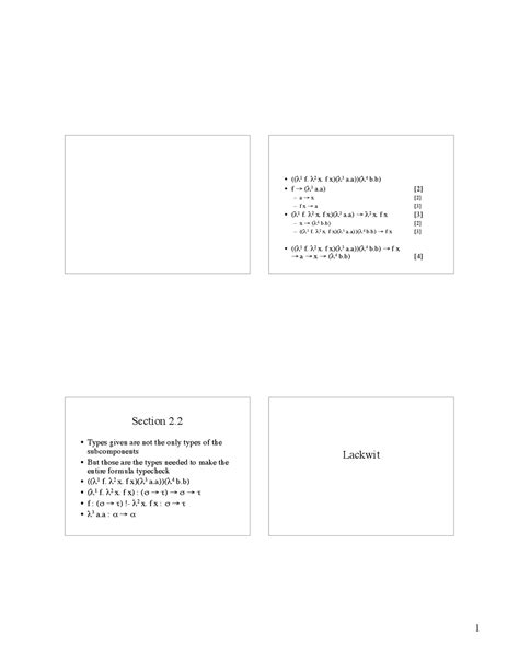 type interference annotate with types lecture slides cmsc 631 docsity