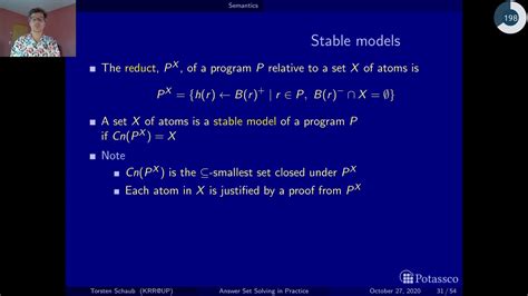 answer set solving in practice introduction semantics definition youtube