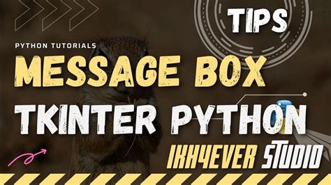 tkinter message box basic use how do you use a message box in python youtube