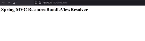 spring mvc resourcebundleviewresolver configuration