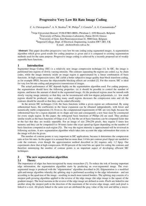 pdf progressive very low bit rate image coding