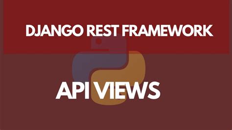 Creating API Views Function Based API Views Learn Django REST