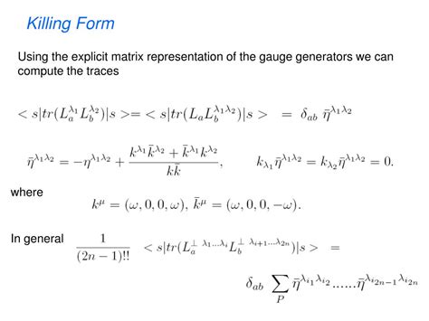 ppt extension of the poincare` group and non abelian tensor gauge fields powerpoint