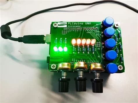 Plcduino Entrenador Plc Arduino Hmi Curso Programacion Ladde