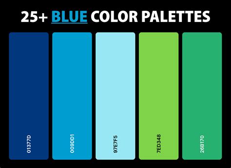 27 Best Blue Color Palettes With Names And Hex Codes Creativebooster