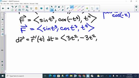 solved evaluate the line integral âˆ®c f Â· dr where c is given by the vector function r t