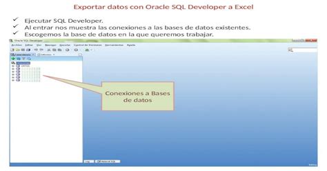 exportar datos con oracle sql developer a excel [pptx powerpoint]