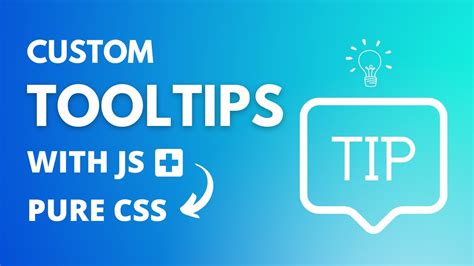 tooltip javascript tutorial with source code js html and css tooltip youtube