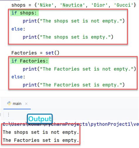 How To Check If A Python Set Is Empty Ways Python Guides