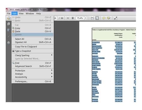 copy pdf table to excel adobe reader elcho table