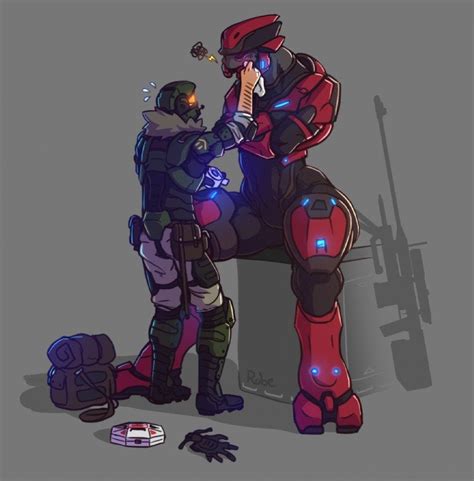 Burke And Zera Jin By Rube Imaginaryhalo