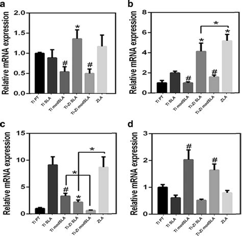 Relative mRNA expression of inflammation related genes A TNF α B