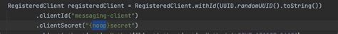 the client secret in the database will become {bcrypt} secret when login · issue 1337 · spring