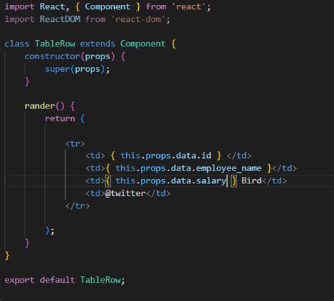Reactjs No `render` Method Found On The Returned Component Instance You May Have Forgotten To