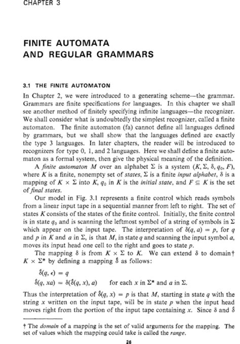 finite automata and regular grammars formal languages and their relation to automata