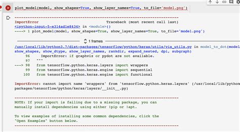 ImportError Cannot Import Name Wrappers From Tensorflow Python