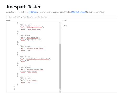 Using The Awesome Jmespath With Filter Expressions To Get A Value From