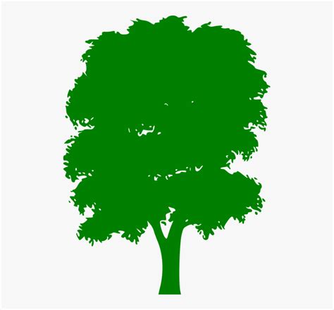 Tree Green Plain Nature Wood Outside Silhouette Silhouette Tree