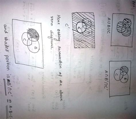 prove that aubuc intersection a intersection b intersection c intersection c b
