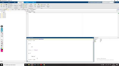 matlab desde cero tipos de variables youtube