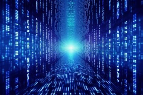 premium ai image binary code abstract technology background big data coding or hacker concept