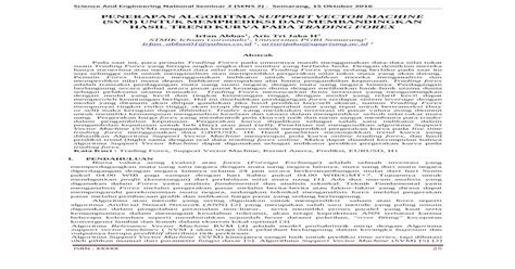 penerapan algoritma support vector machine svm … [pdf document]