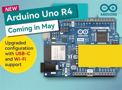 New Arduino Uno R Coming In May Upgraded Configuration With Usb C And