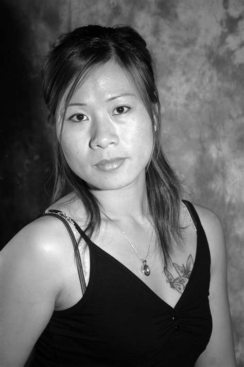 Dsc6675 Bandw Tooly Chinese Model From Wuhan China In Black Flickr