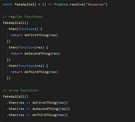 javascript arrow functions how why and why not codecast