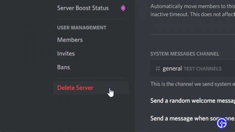 How To Delete Discord Server Permanently 2023 Gamer Tweak