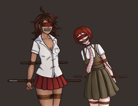The Abduction Of Akane And Mahirublindfolded By Xeninara On Deviantart