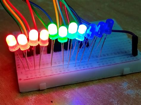Multiple Rgb Led Chaser Using Arduino Uno 8 Steps With Pictures Instructables
