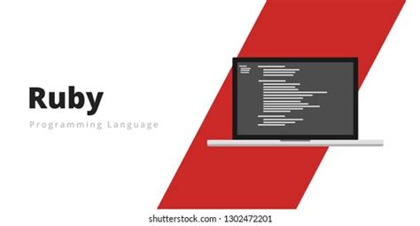 learn code ruby programming language ruby stock vector royalty free 1302472201