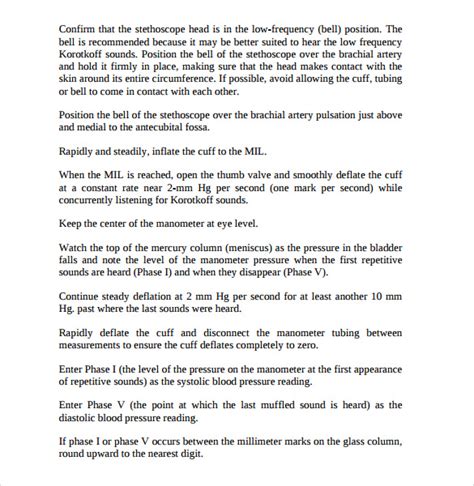 Sample Procedure Manual Template 8 Free Documents In PDF Word