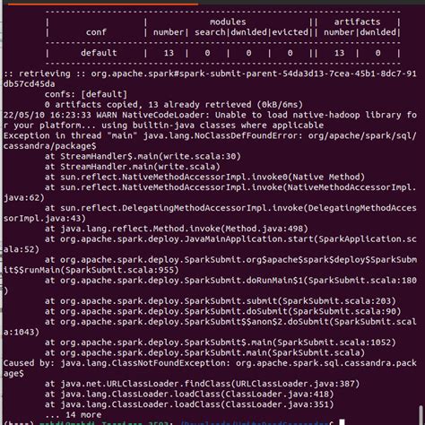 scala spark cassandra java lang noclassdeffounderror org apache spark sql cassandra package