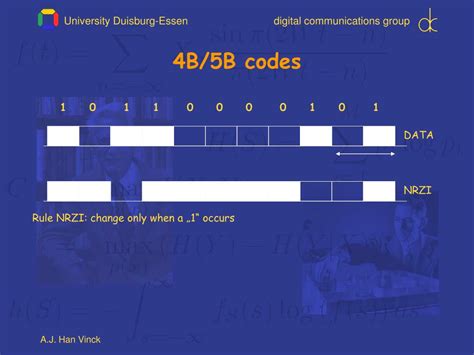 ppt data communication line codes and constrained sequences powerpoint presentation id 4686547