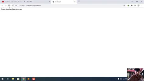sort and reverse methods in arrays in javascript youtube