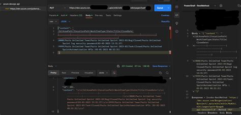 Json Powershell Invoke Restmethod Body Content Is Not Interpreted