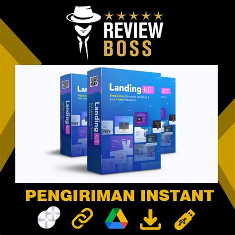 Jual TEMPLATE LANDING PAGE LANDING KIT JSON ELEMENTOR TERBAIK UNTUK