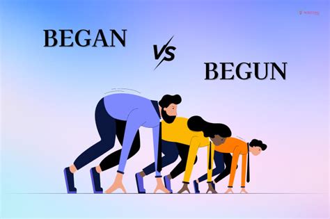Began Vs Begun Choosing The Right Verb